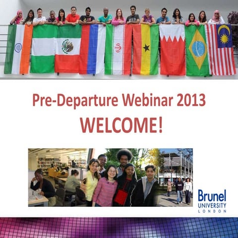 Pre-Departure Guide, Brunel International Student Services | PPTX