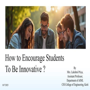 students innovation placement and training | PPTX