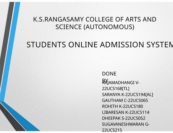 Ppt of online Attendance system | PPTX