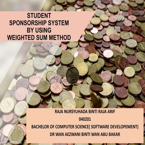 Student Sponsorship System | PPT