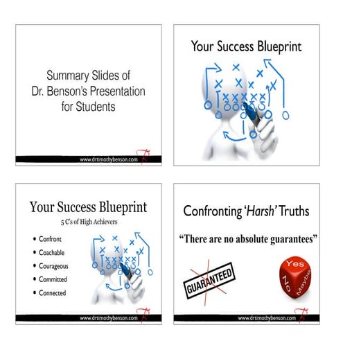 Student success blueprint slides 23459 | PPT