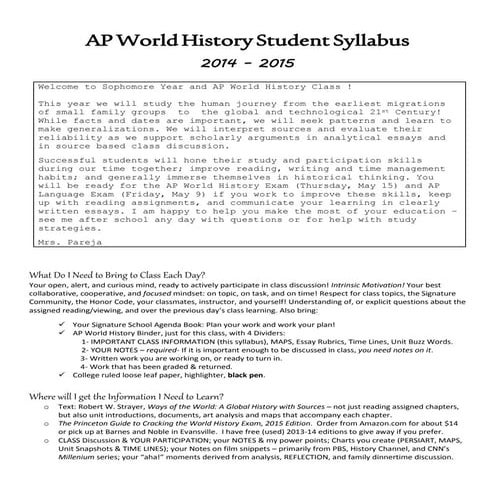 Student syllabus 2014 2015 aug 5 2014 | DOCX