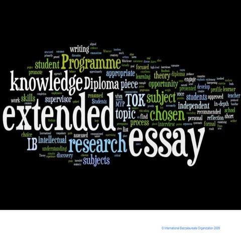 Extended Essay Assessment Criteria | PPT