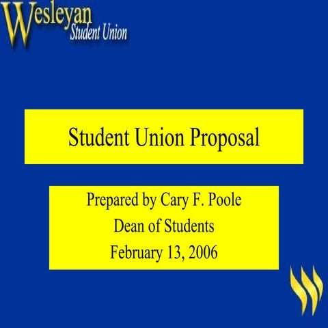 Student Union Survey Power Point With Changes 2 10 06 | PPT | College ...