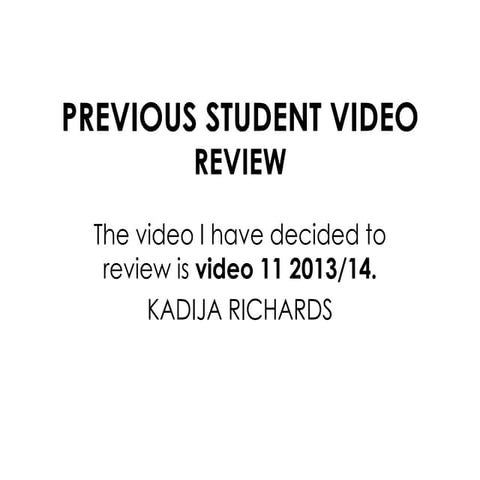 Student video review official | PPT