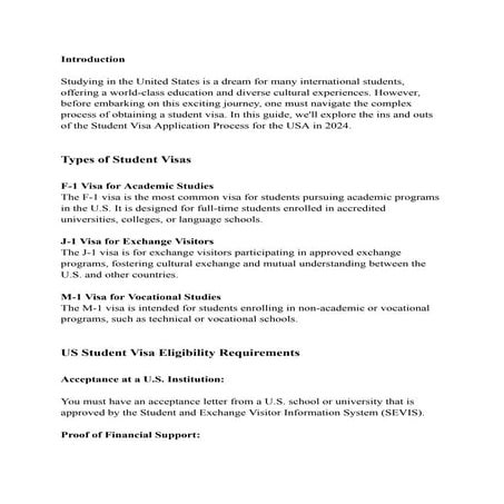 Student Visa Application Process for USA in 2024.pdf