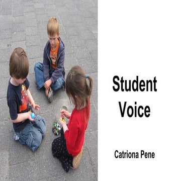 Student voice | PDF