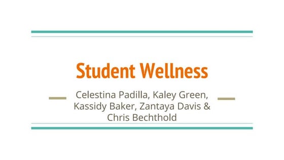 The Wellness Center | PPT