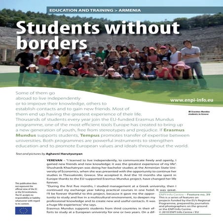 Student without borders | PDF
