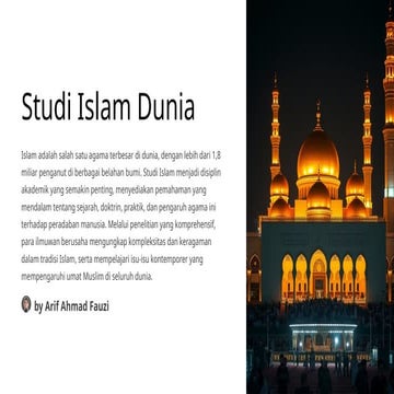 Studi-Islam-Dunia-Isu dan karakternya.pptx