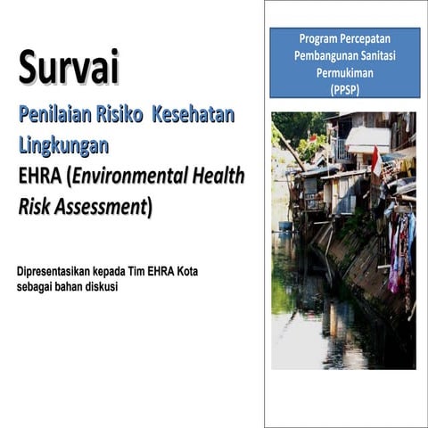 Studi EHRA (Environmental Health Risk Assessment) | PPT