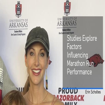 Studies Explore Factors Influencing Marathon Run Performance | PDF