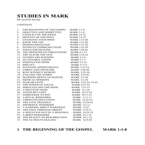 Studies in mark | PDF