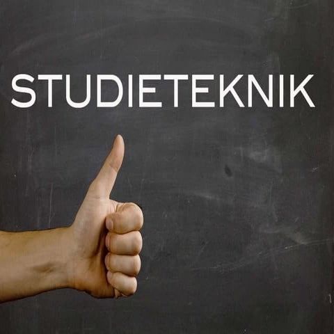 Studieteknik | PPTX