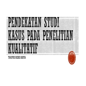 Study kasus | PPTX
