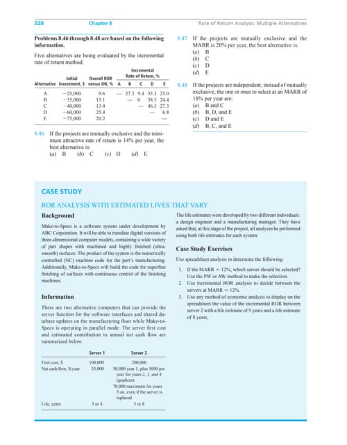 Review materials for engineering economics | PDF
