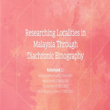 Studi kasus digital ethnography kelompok 1 | PPTX