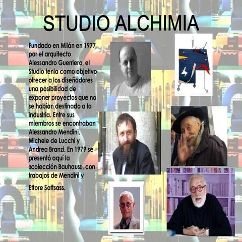 Studio Alchimia | PPT