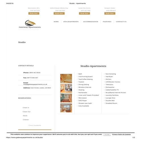 Studio apartments | PDF