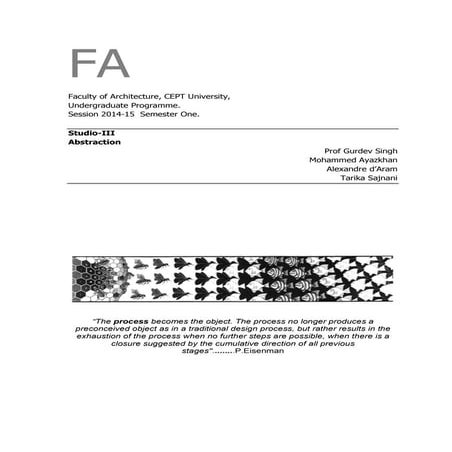 Studio iii-abstraction-final-cept | PDF