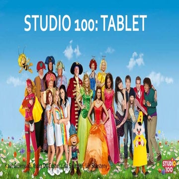Studio 100 tablet | PPT