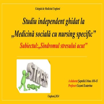 studiu individual medicina sociala.vpptx | PPTX
