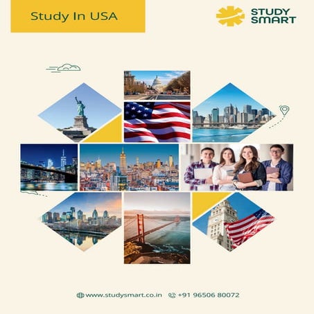 Dream big, Study in the US where innovation meets education with limitless opportunities! | PDF