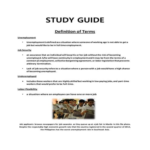 Study guide | PDF