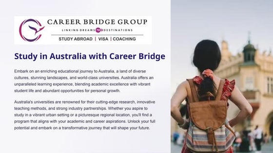 Study in Australia: UK Student Visa Guide | PPT