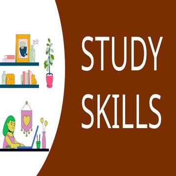 Study-skills in teaching reading PowerPoint presentation | PPTX