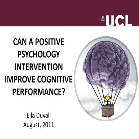Positive thinking self image | PPT