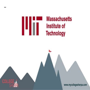 Study Abroad at Massachusetts Institute of Technology - MIT, Admission ...
