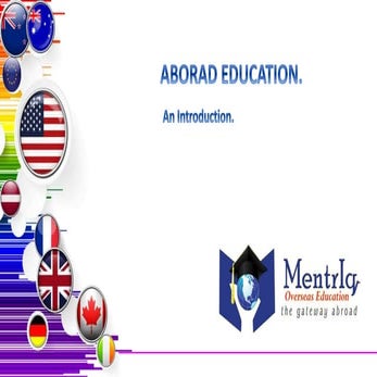 An Introduction to the Abroad Education Programmes, | PPTX