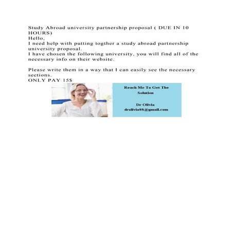 Study Abroad university partnership proposal ( DUE IN 10 HOURS)Hel.docx