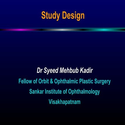 Study design | PPT