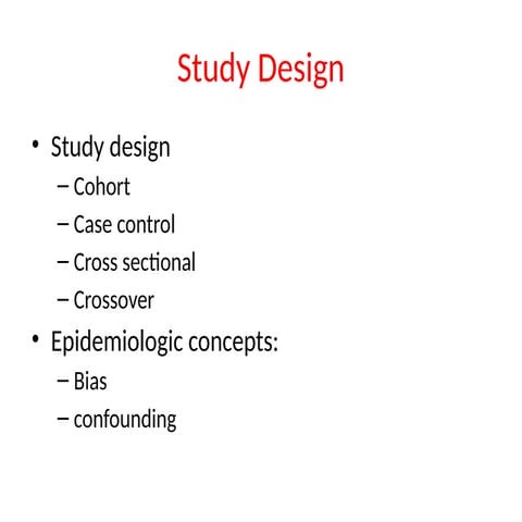 Study Design.jabsjabsjs sjsjsbjsbsusbsnpptx | PPTX
