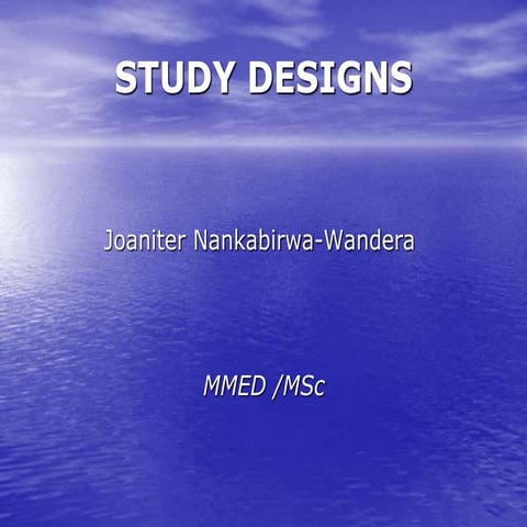 STUDY DESIGNS.ppt