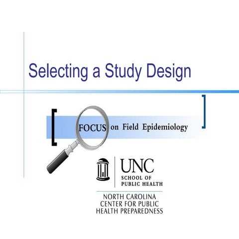Study design slides week 3 | PPT | Infectious Diseases | Diseases and ...