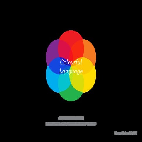 Colourful Language | PPT | Free Download