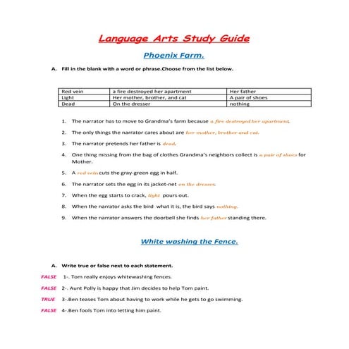 Study guide 4th. period student practice | DOC