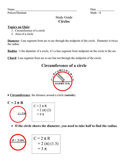 Study Guide Decimal Place Value | PDF