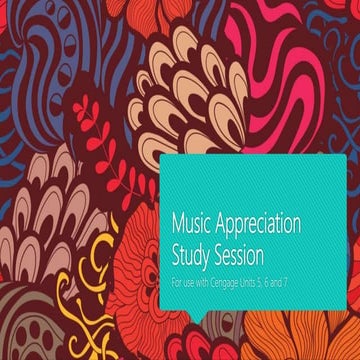 Study Guide for Test 2 | PPTX | Classical Music | Music