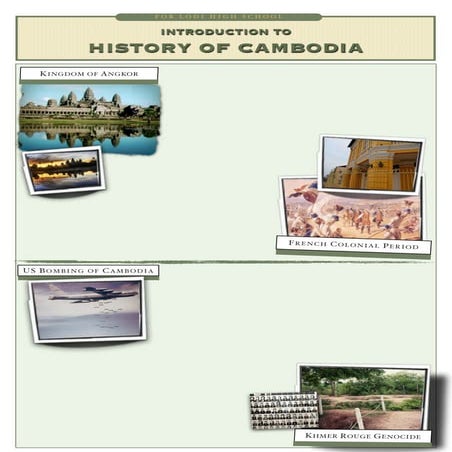 Study guide history of cambodia | PDF