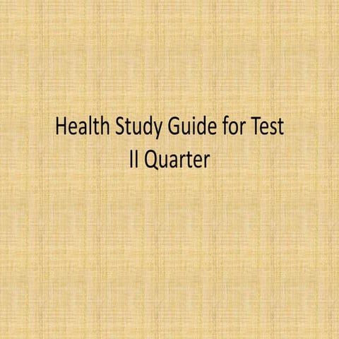 Study guide ii q | PPTX | First Aid | Injuries
