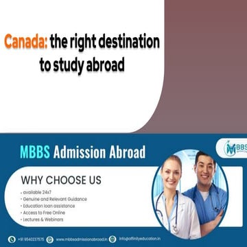 Canada Guidebook for studying in Canada | PDF
