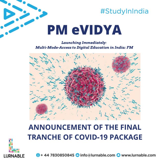 PM eVIDYA Programme | PDF