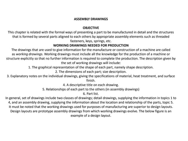 Prodution Drawing | PPTX