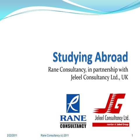 Studying abroad | PPT