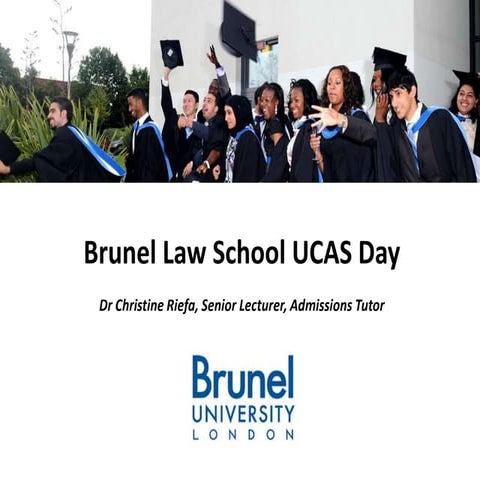 Studying law Brunel | PPTX