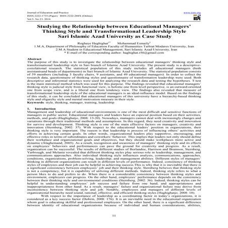 Cognitive styles2007 | PDF